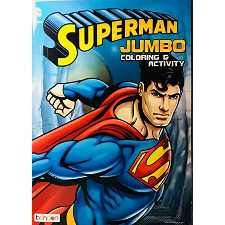 Superman Jumbo Coloring & Activity Book – 2 Pack | Walmart Canada