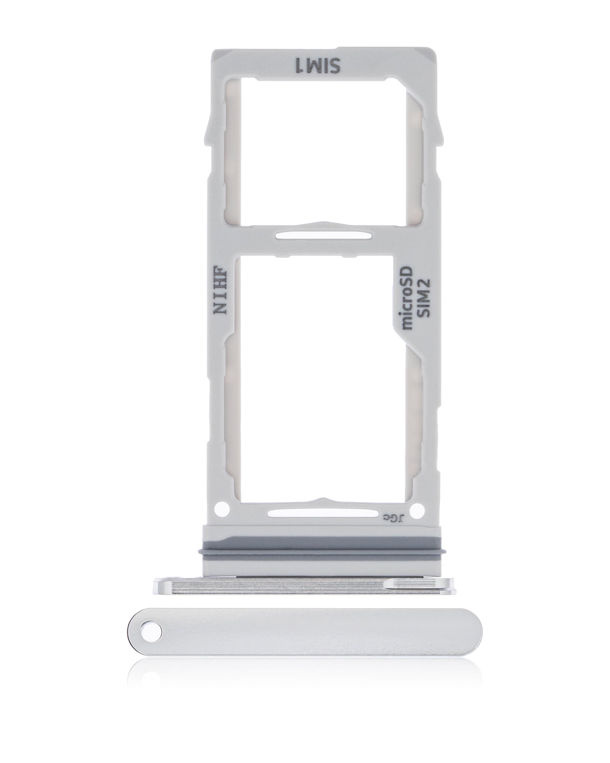 Replacement Dual Sim Card Tray Compatible For Samsung Galaxy Note 20 Ultra 5G (Mystic White ...