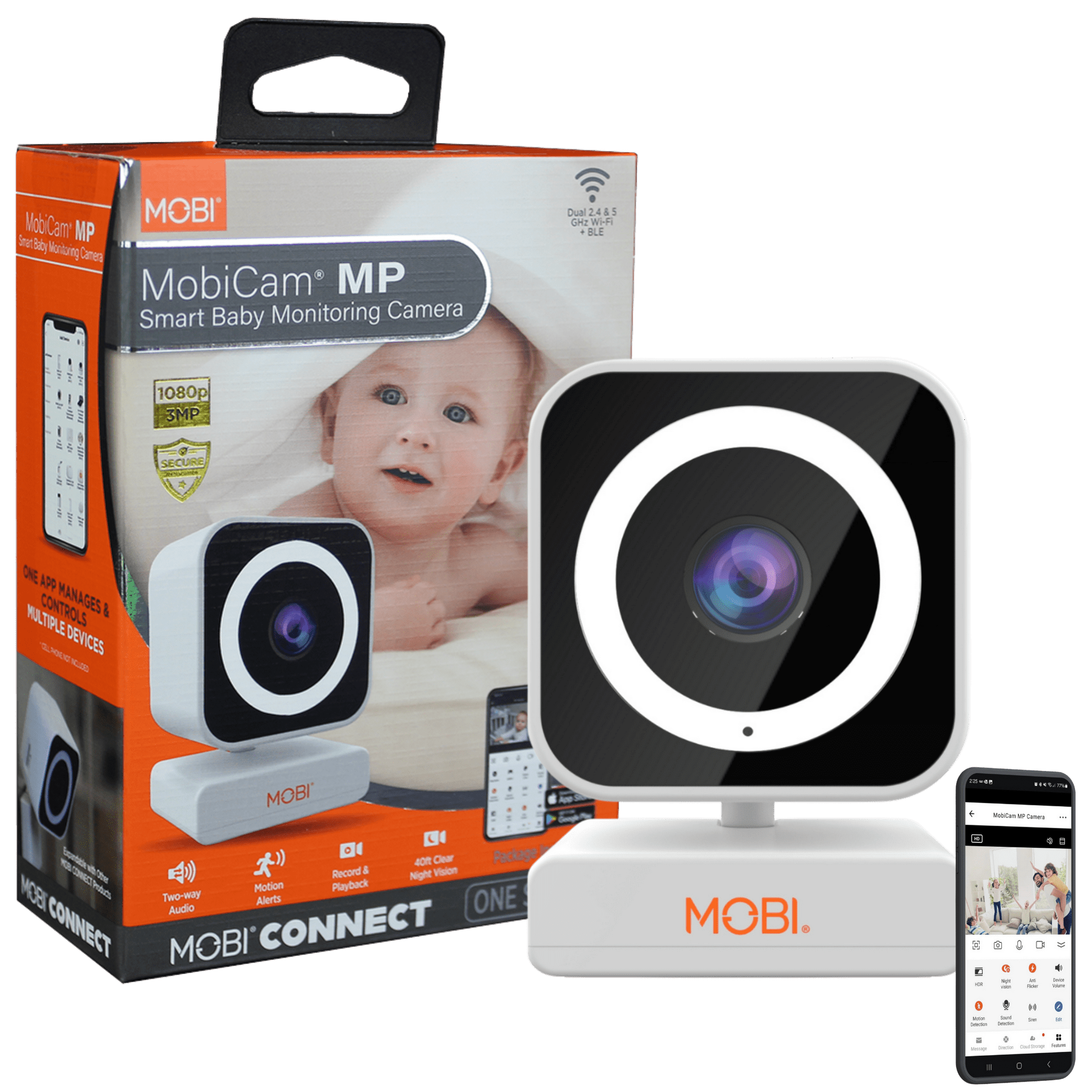 Click here for Mobicam Mp Smart Baby & Nursery Monitoring Camera... prices