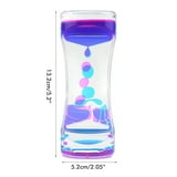 Colorful Liquid Timer Anxiety Relief Toys Liquid Motion Timer Bubble ...