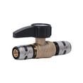 SharkBite EvoPEX 1/2 in. Push x 1/2 in. Dia. Push Brass Ball Valve ...