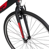 Hyper Bicycles 700c Men's Spin Fit Hybrid Bike, Adults Ages 14+, Black ...