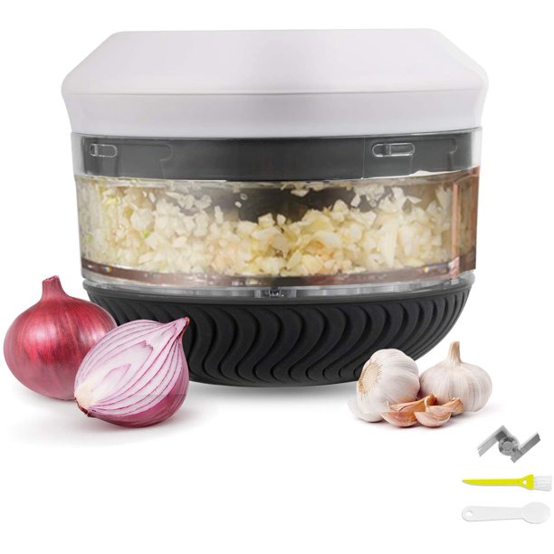 Mini Manual Food Chopper, Durable Hand Held Food Choppers and Dicers ...