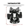 DT-03 Tilt Head with Lever-Release Clamp and Arca Swiss Quick Release ...
