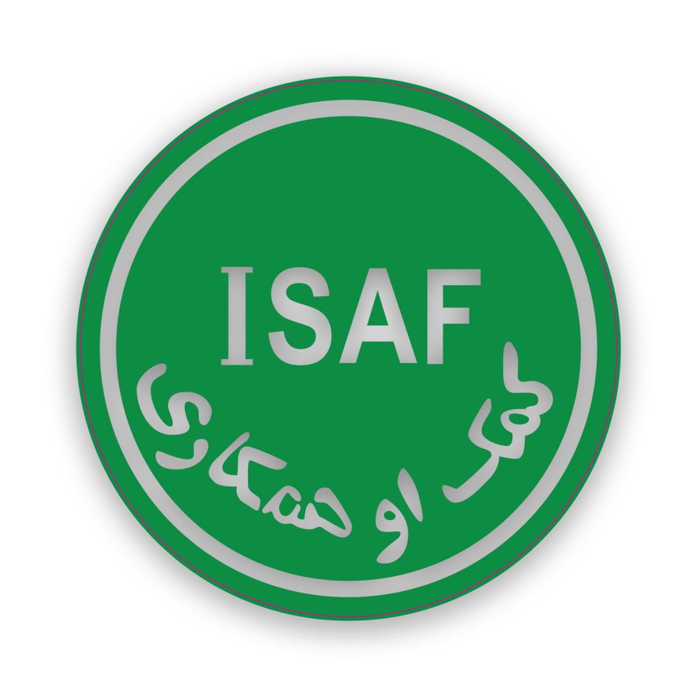 ISAF Sticker Decal - Self Adhesive Vinyl - Weatherproof - Made in USA ...