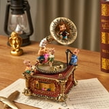 LOVE FOR YOU Retro Record Player Music Box, Ideal Gift for Women, Plays ...