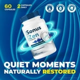 (3 Pack) Sonus Zen Capsules – Original Formula with a Premium, Natural ...