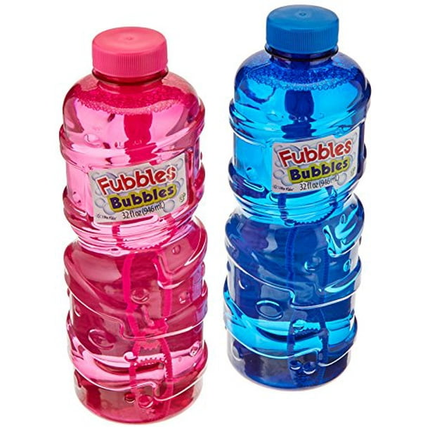 2 Pack of Little Kids Fubbles No-Spill Bubble Tumbler Solution Refill ...