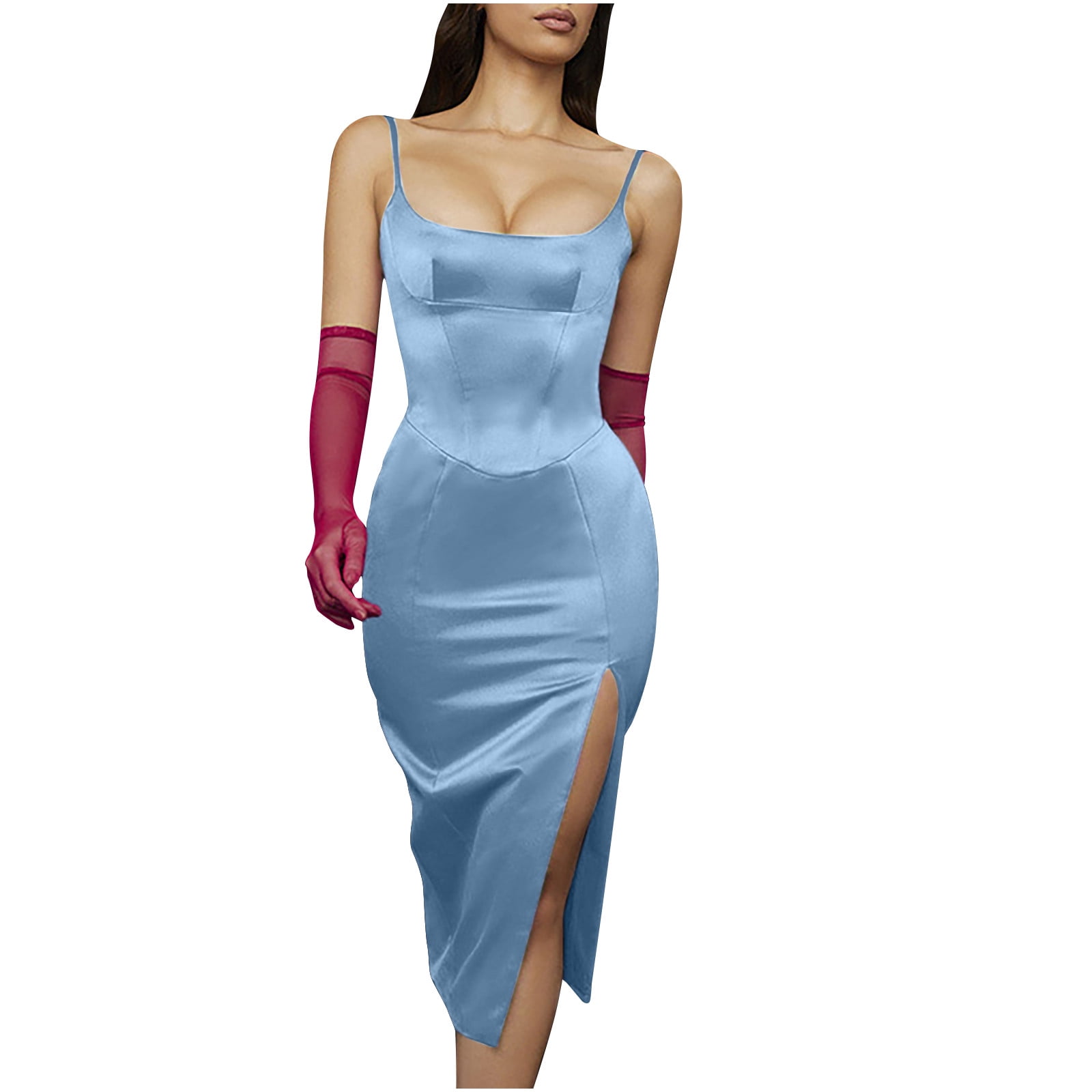 Odeerbi Clearance Dresses For Women 2022 Party Dresses Fashion Casual