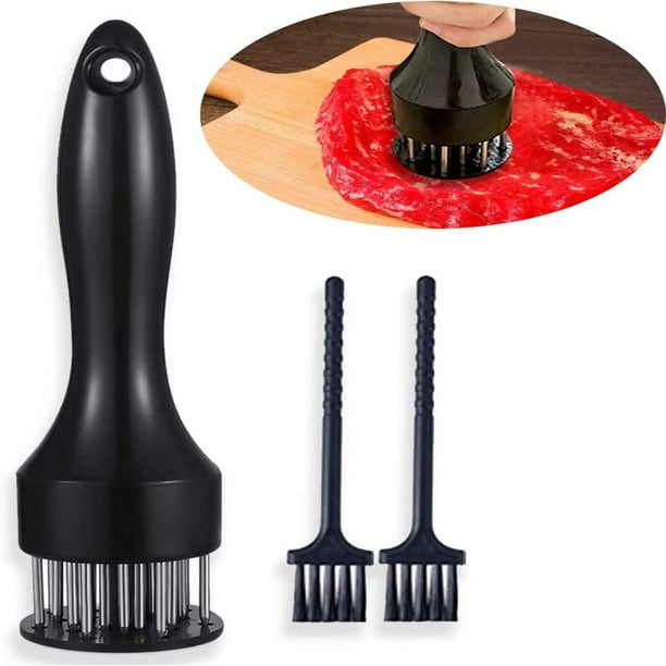 AMERTEER Meat Tenderizer Tool Professional Kitchen Gadgets 21 Blades ...