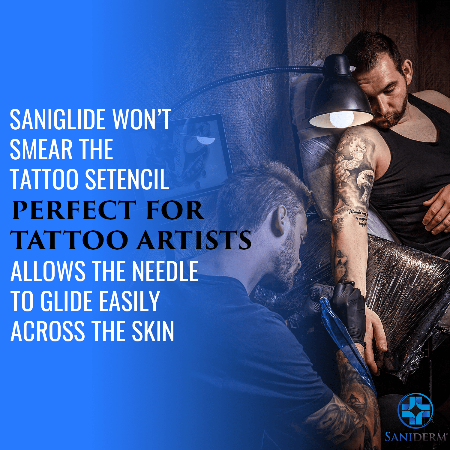 Buy Saniglide Tattoo Aftercare Glide, Tattoo Lubricant and Moisturizer ...