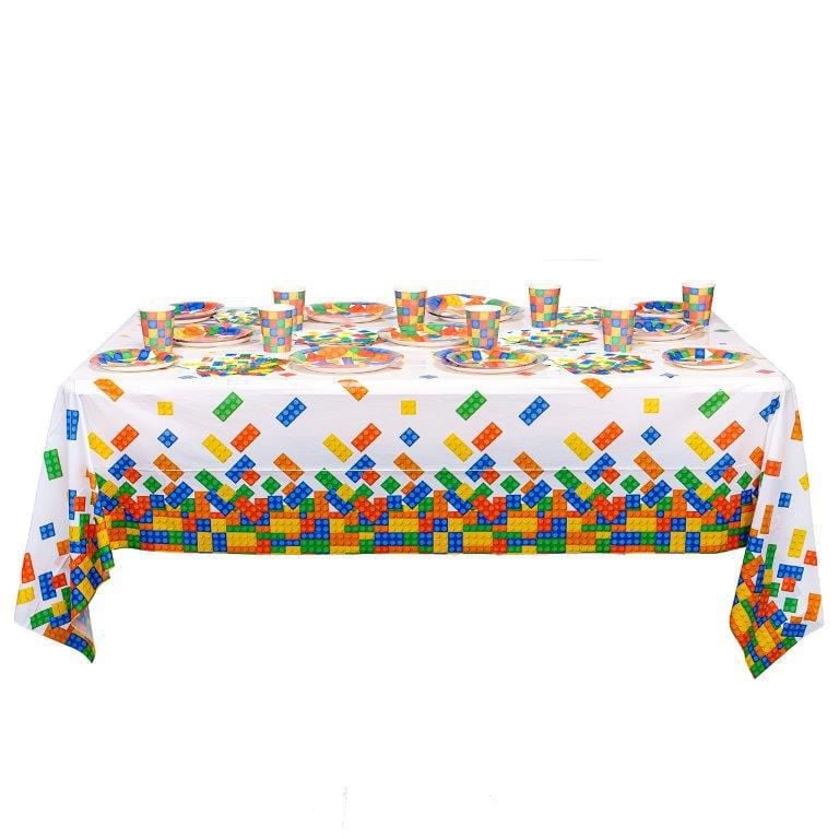 Click here for Celebrate & Party Block Table Cover 52 Wide And 90... prices