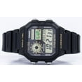Casio Men's AE1200WH-1BV Black Resin Quartz Sport Digital Watch - Walmart.com