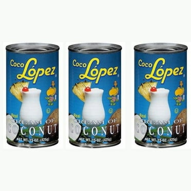 Coco Lopez - Real Cream of Coconut - 15 Ounce Can - Original Fresh ...