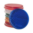 Hy-Ko Self-Adhesive Mini Reflectors, 1-1/4 Inch Diameter, Assorted ...