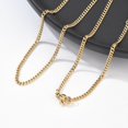 1pc Unisex PVD Vacuum Plating 304 Stainless Steel Curb Chain/Twisted ...