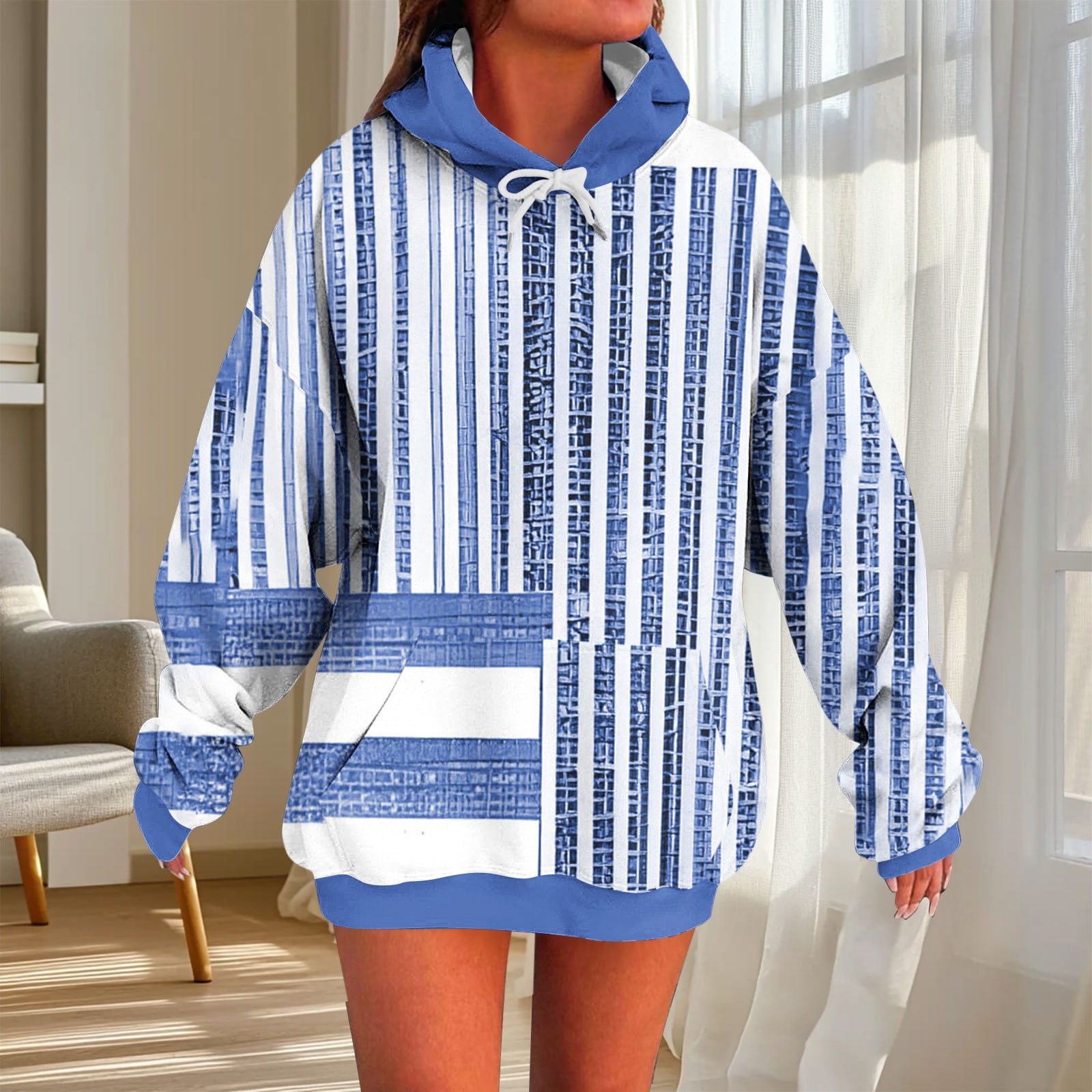 Click here for Essentials Womens Hoodie Ndbuld Womens Polka Print... prices