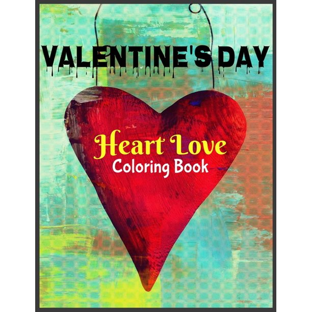 100 Heart Coloring Pages