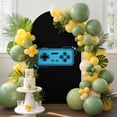 Blue Game Handle Arch Backdrop Cover 7.2x4 Ft, Spandex Wedding Arch ...