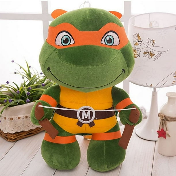Ty Beanie Teenage Mutant Ninja Turtles Michelangelo Reg 6" Plush ...