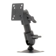 Monoprice Computer Case CPU Tower Holder, Adjustable Under Desk Mount ...