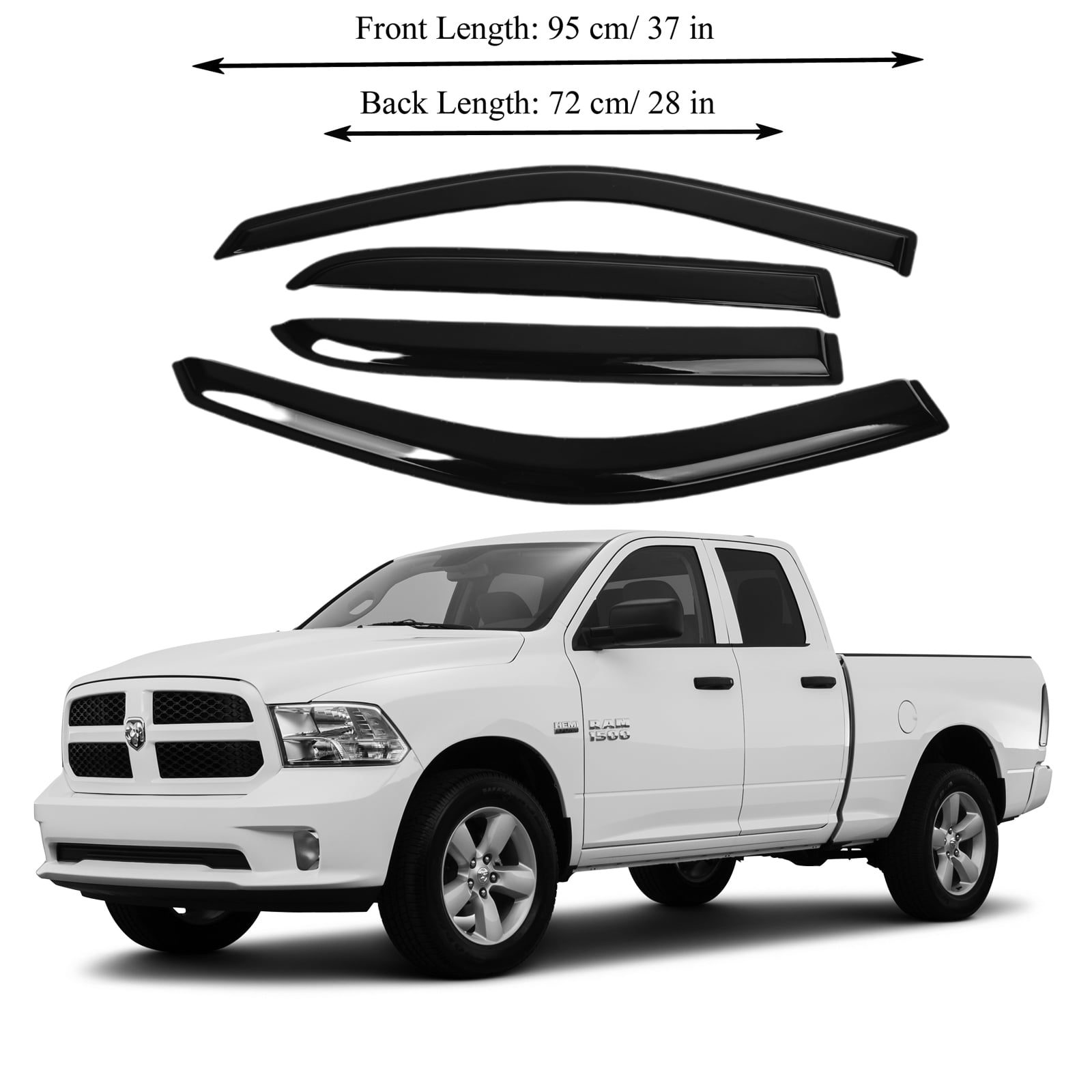 Pick Up Truck Window Guards
