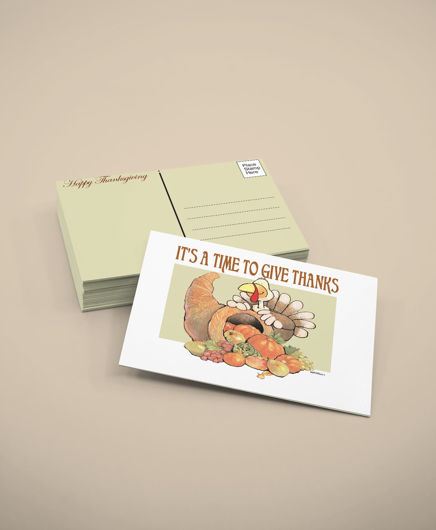 Buy Assorted Thanksgiving Postcards - 4 x 6 Happy Thanksgiving ...