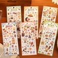 Cartoon Scrapbooking Sticker Transparents Decorative Sticker for Diys ...