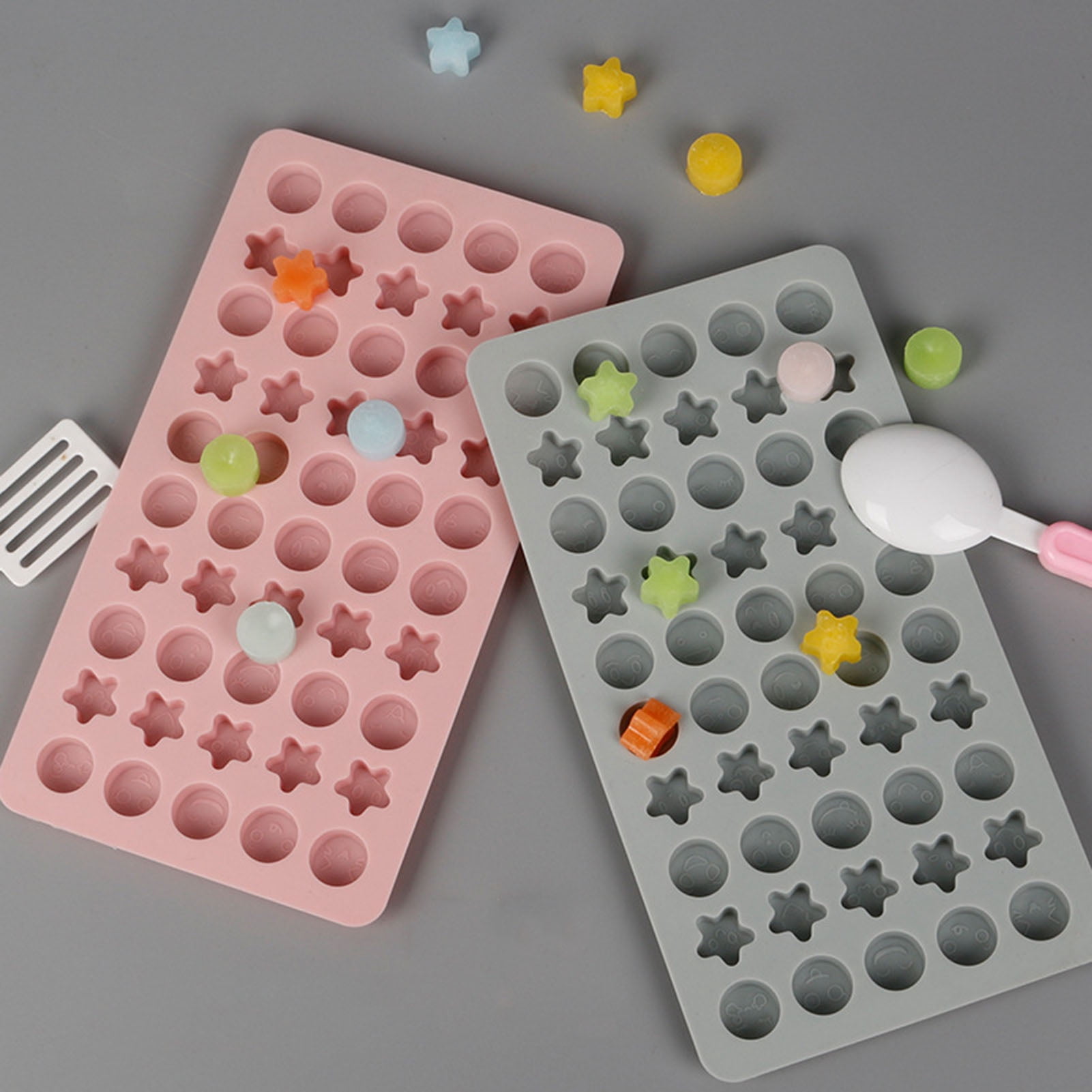 kiskick Delicate Cake Mold - Easy Demould - Silicone - Round Five ...