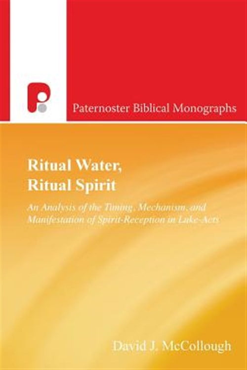 Pre-Owned Ritual Water, Ritual Spirit: An Analysis of the Timing ...