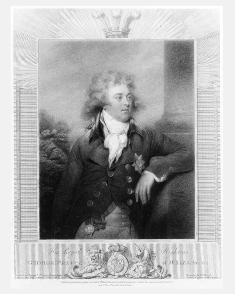 Print: His Royal Highness George Prince Of Wales, 1792 - Walmart.com