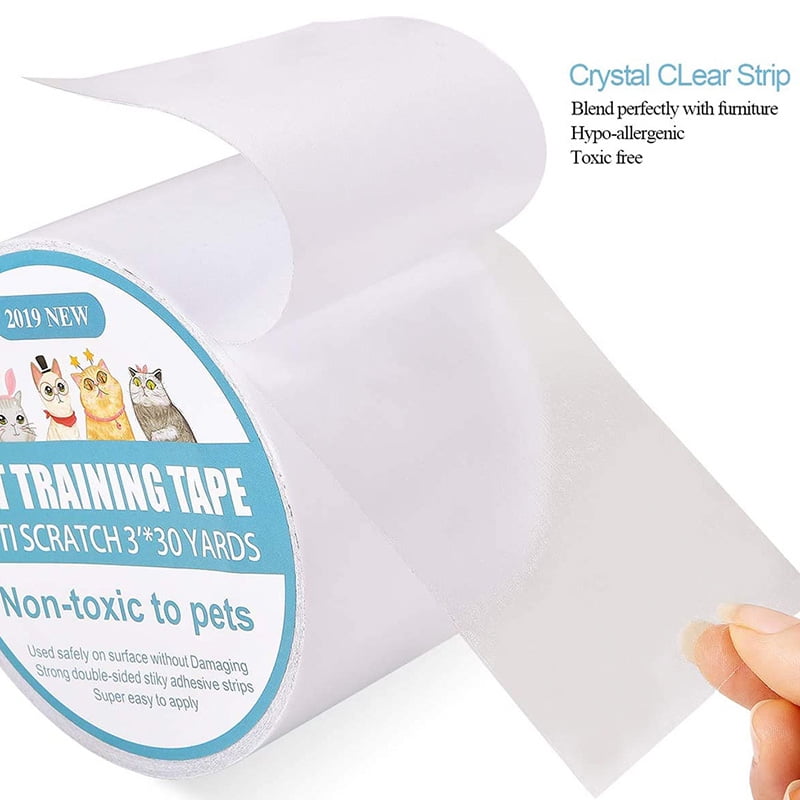 Cat Scratch Deterrent Tape Anti-scratch Training Double Sided Carpet ...