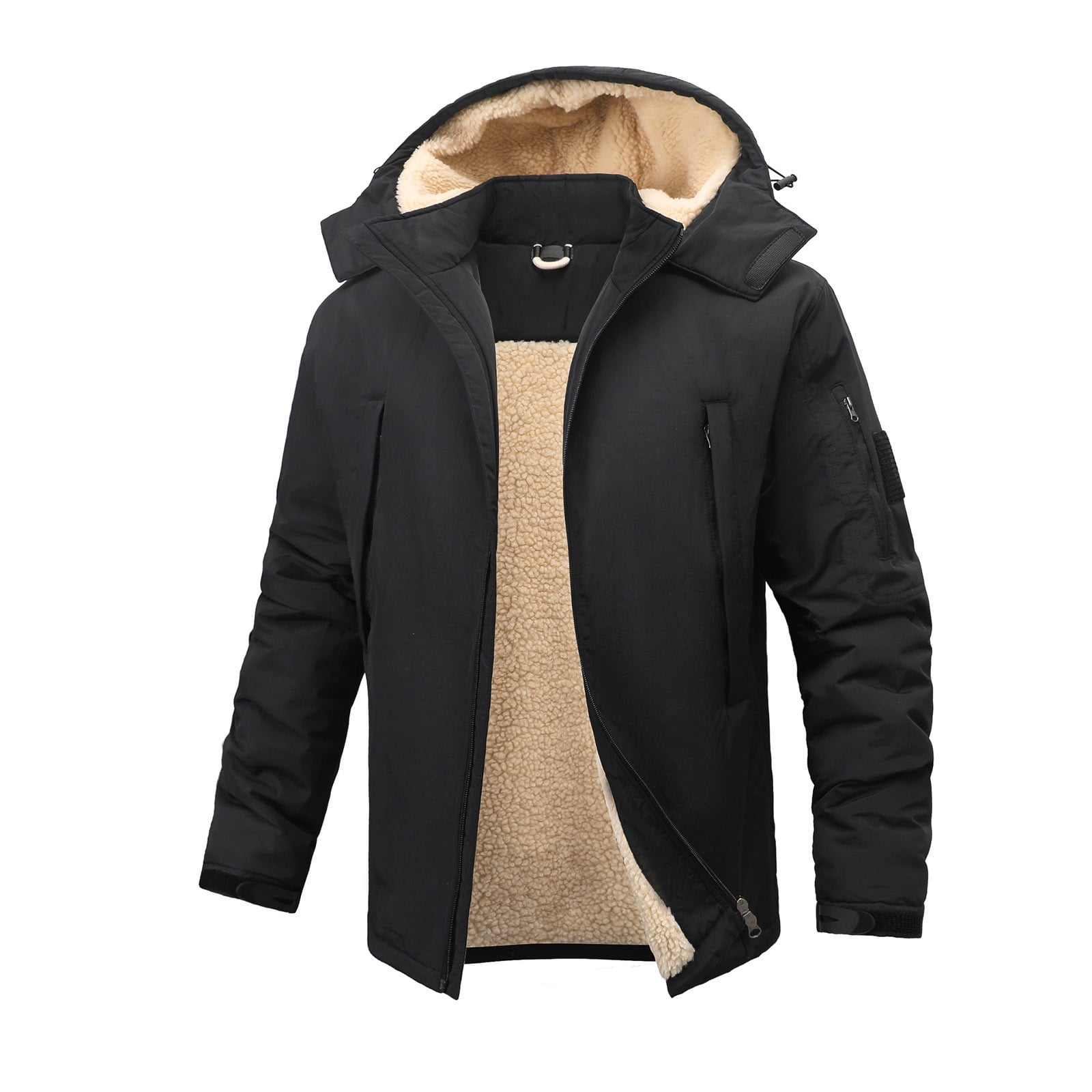 Click here for Igsxakp Mens Winter Parka With Removable Hood - Th... prices