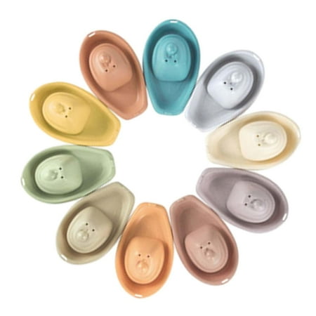 10x Baby Bath Stacking Boat Toy Water Stacking Boat Bath Pool Beach Toy ...