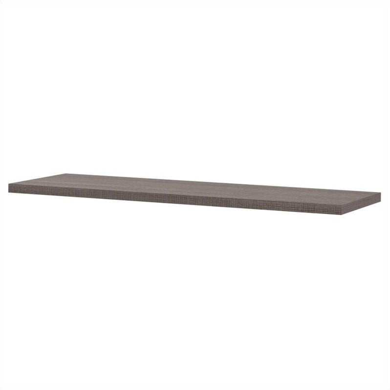 Bestar Pro-Linea Bridge in Bark Grey - Walmart.com