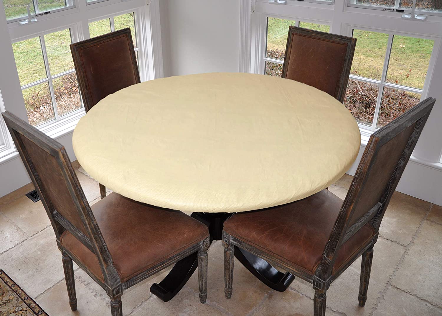 Basketweave Elastic Table Cover - Walmart.com