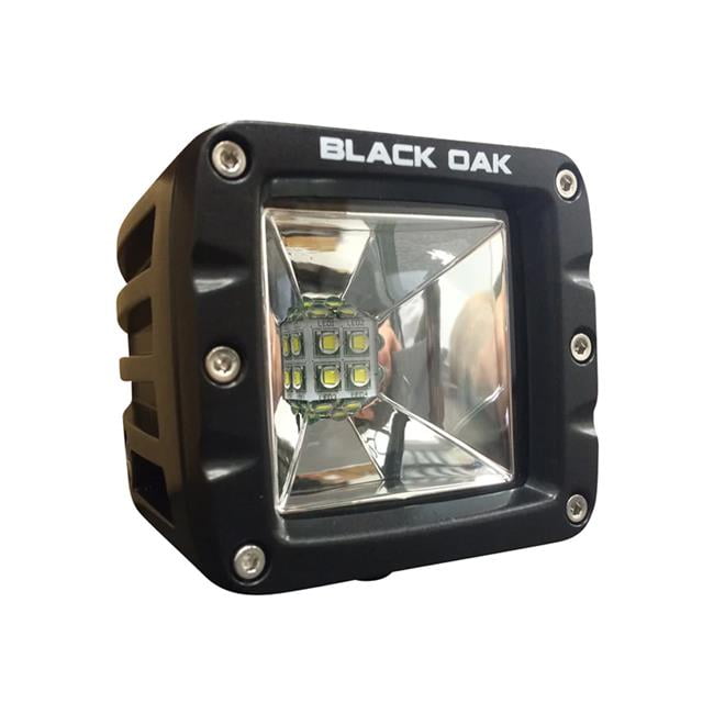 Black Oak LED 2SL-POD10CR 2 in. Pro Series Scene LED Pod Light - Black ...