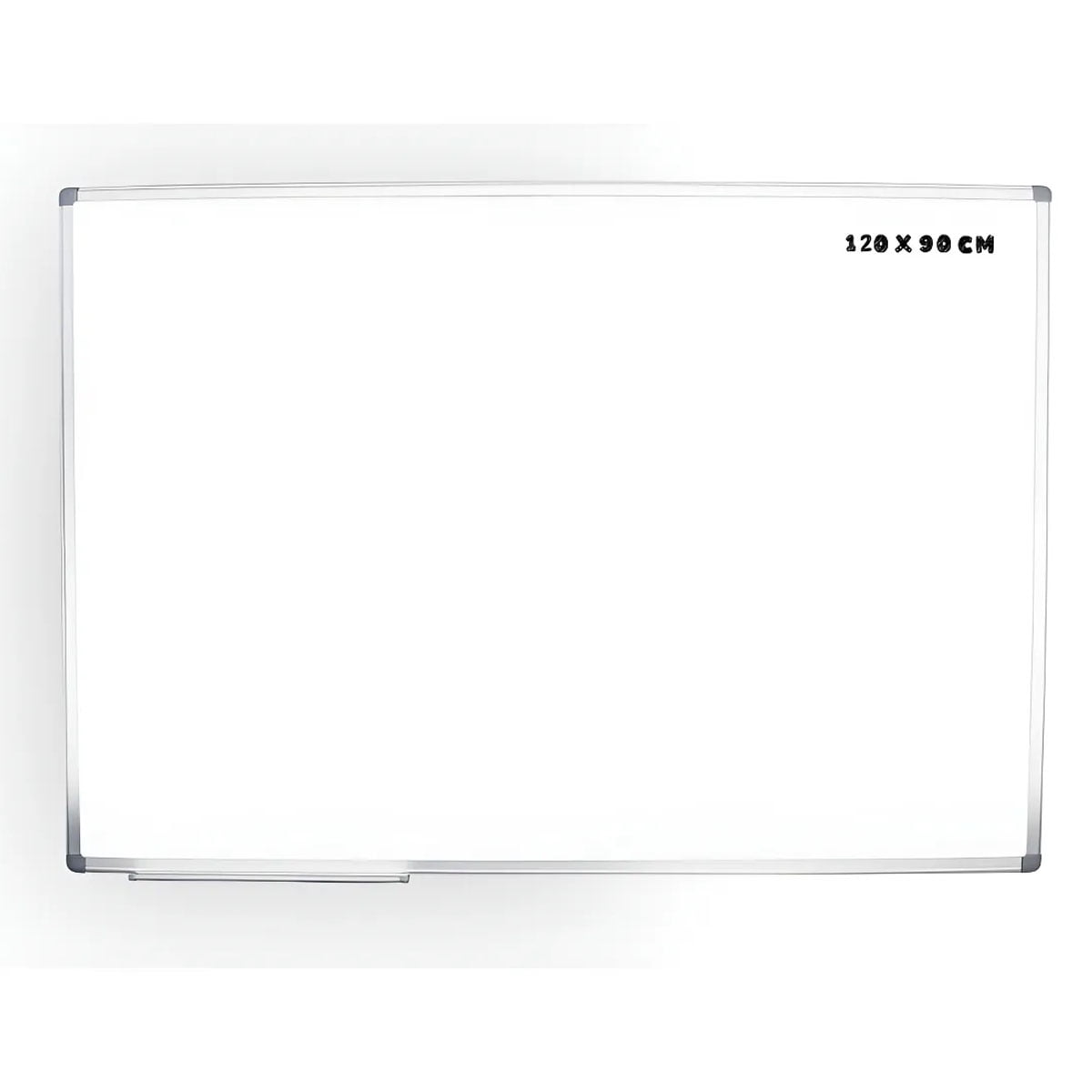 Pintarron Blanco Magnetico 120x90 cm con Marco de Aluminio Reforzado ...