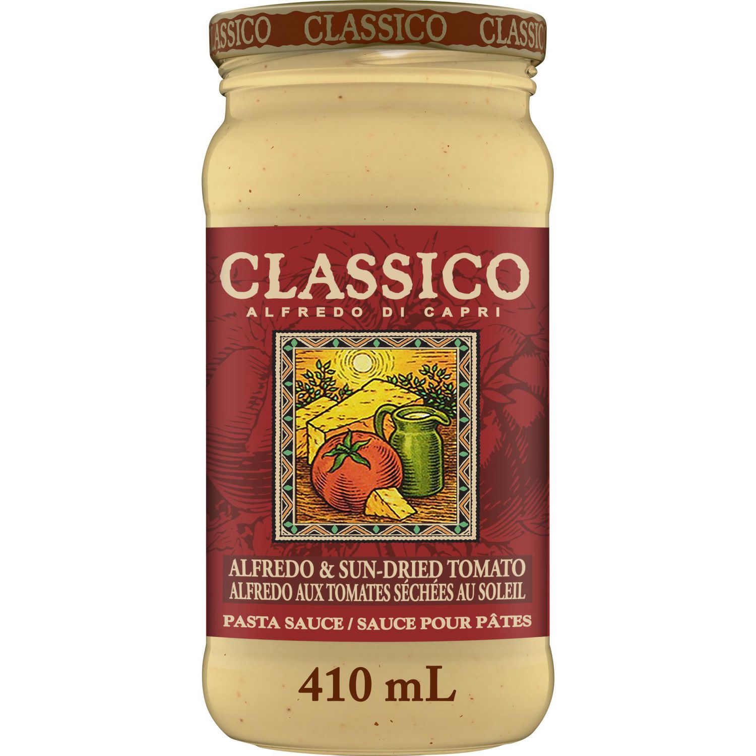 Classico Di Capri Alfredo & Sun Dried Tomato Pasta Sauce, 410mL ...
