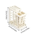 VQPeo Multifunctional Kitchen Knife and Utensil Storage Rack with ...