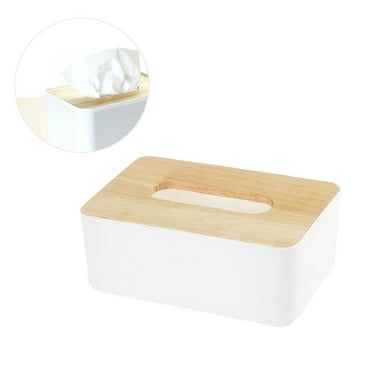 Elegant Wood Tissue Box 3 Assorted - Walmart.com