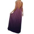 Backless Cami Dress for Women Summer Sundress Plus Size Open Back House ...