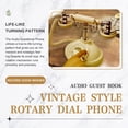 KFURNIKN Audio Guest Book Wedding Phone to Record Customized Audio ...