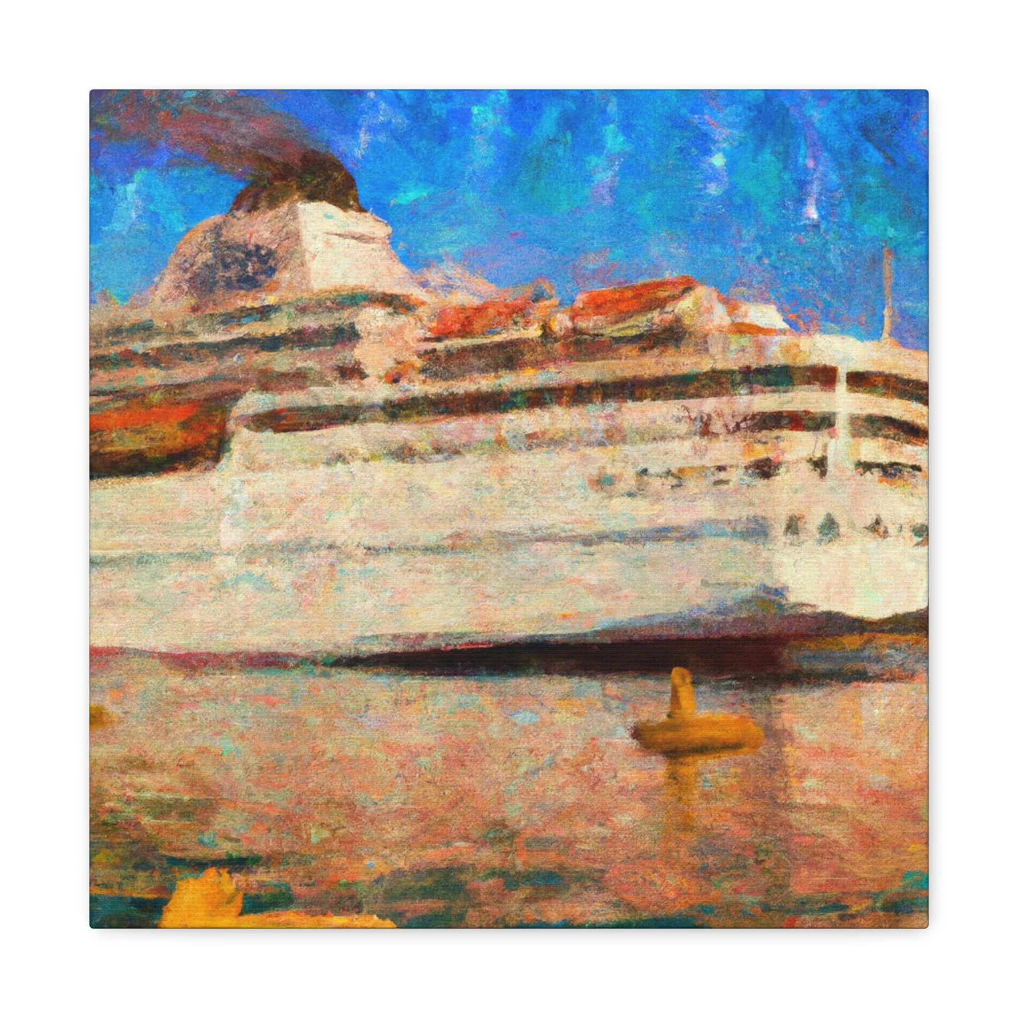 Cruise Ship Profundity - Canvas - Walmart.com