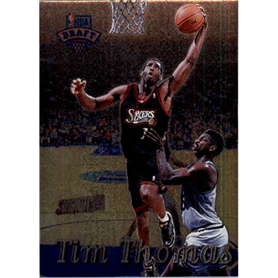 1997-98 Stadium Club #213 Tim Thomas RC NBA Basketball Trading Card ...
