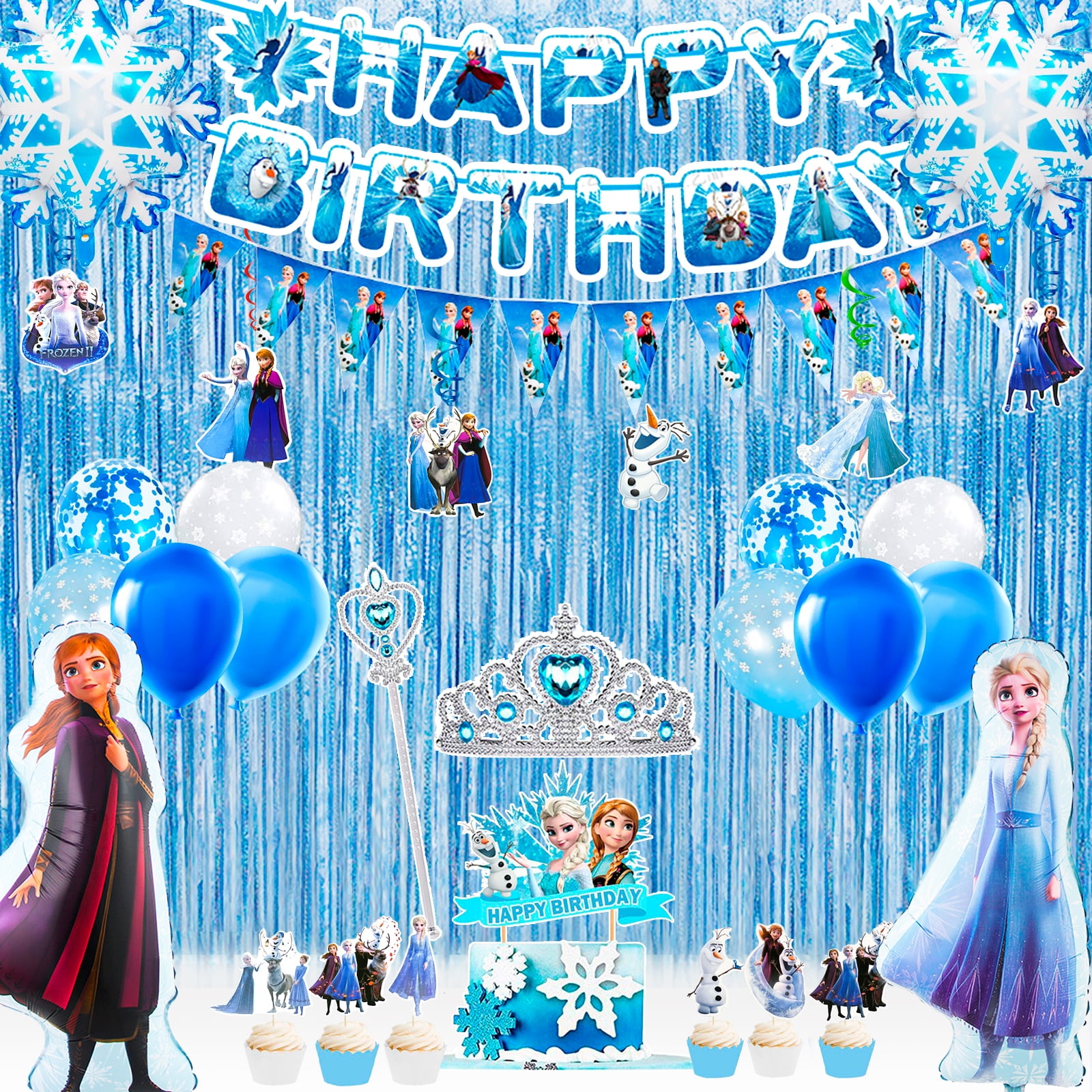 Click here for Elifjoydeco Frozen Party Supplies  63pcs Elsa Part... prices
