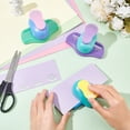 3Pcs 3 Styles Mini Plastic Craft Punch for Scrapbooking & Paper Crafts ...