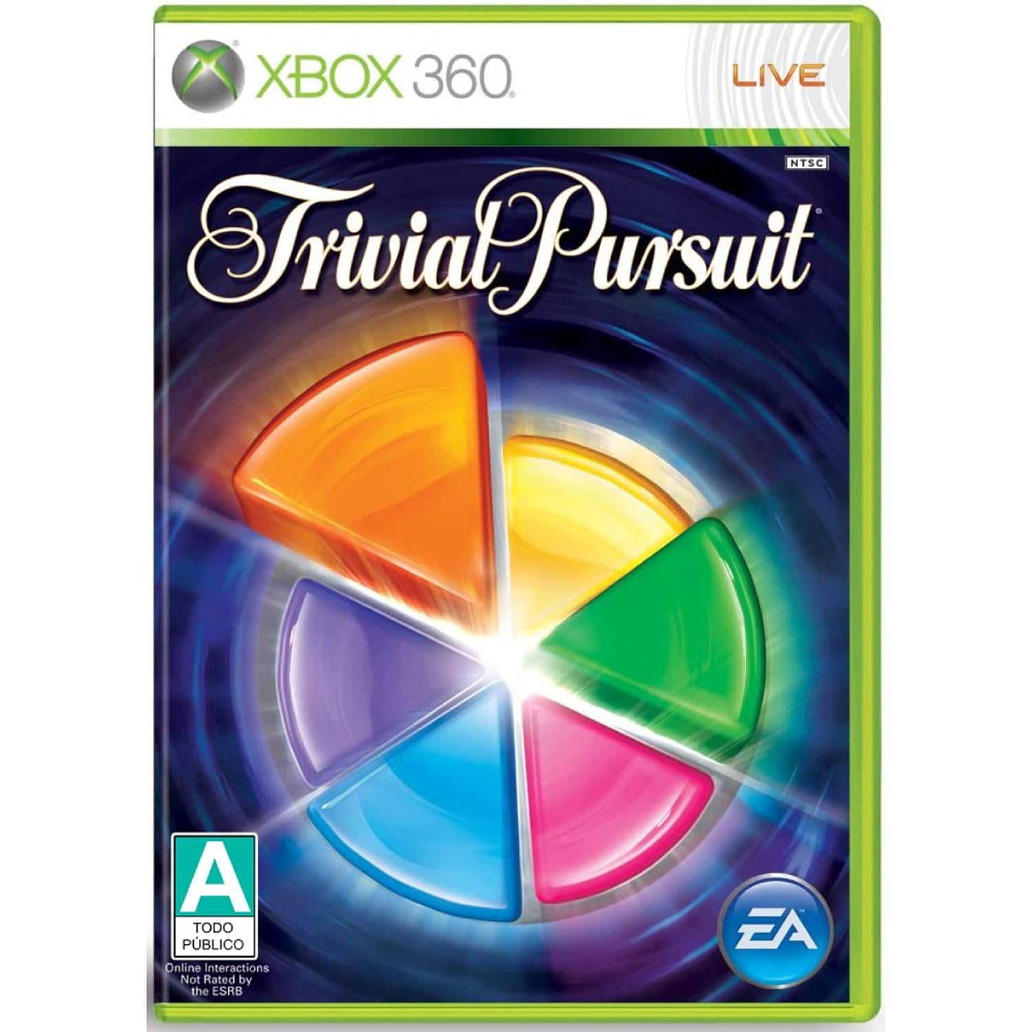 Trivial Pursuit Xbox 360 - S001 Electronic Arts EA360-19118 | Bodega ...
