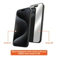 onn. Mirror Glass Screen Protector for iPhone 15 Pro Max - Mirror ...