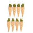 Axioma 2-4 Packung 8pcs Carrots Wall Door Ornament Pendant for Easter ...